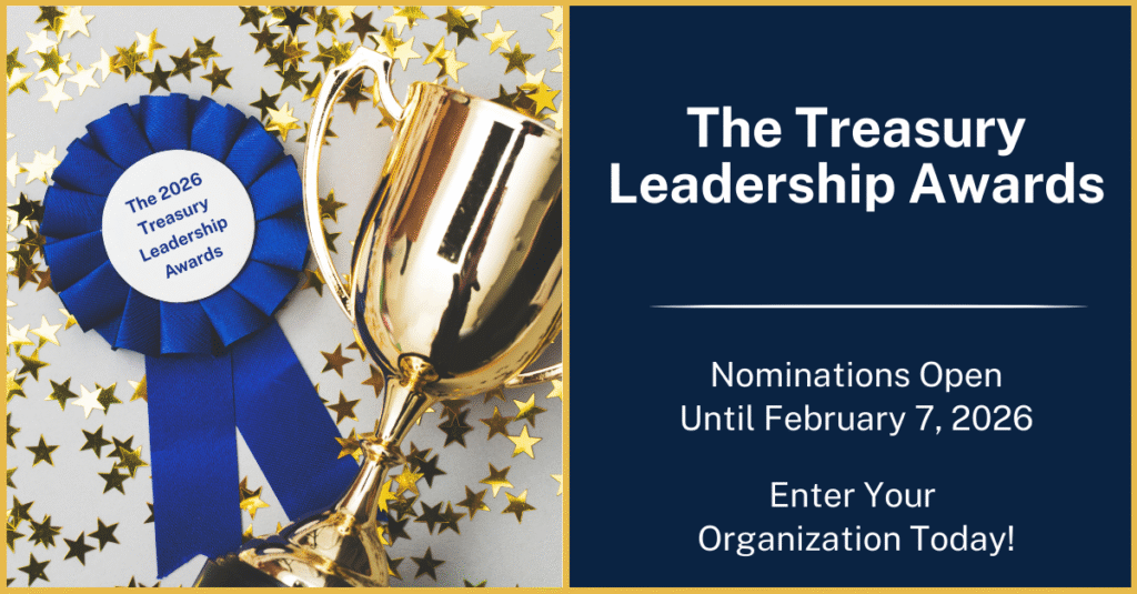 Treasury Leadership Awards | 2026 Treasury Leadership Summit